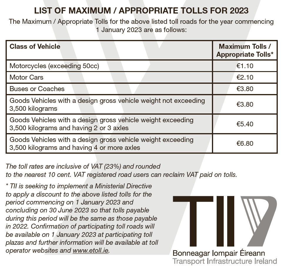Toll Charges – N6 Concession